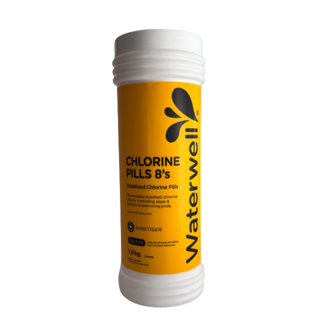 Waterwell Chlorine Pills 8's 1.6kg – Hall's Retail