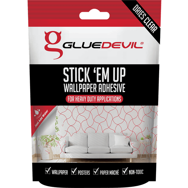 Glue Devil Wallpaper Adhesive 200g – Hall's Retail