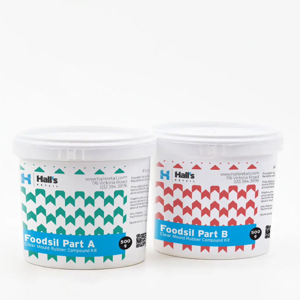 Foodsil Silicone Mould Kit - Clear 1KG – Hall's Retail