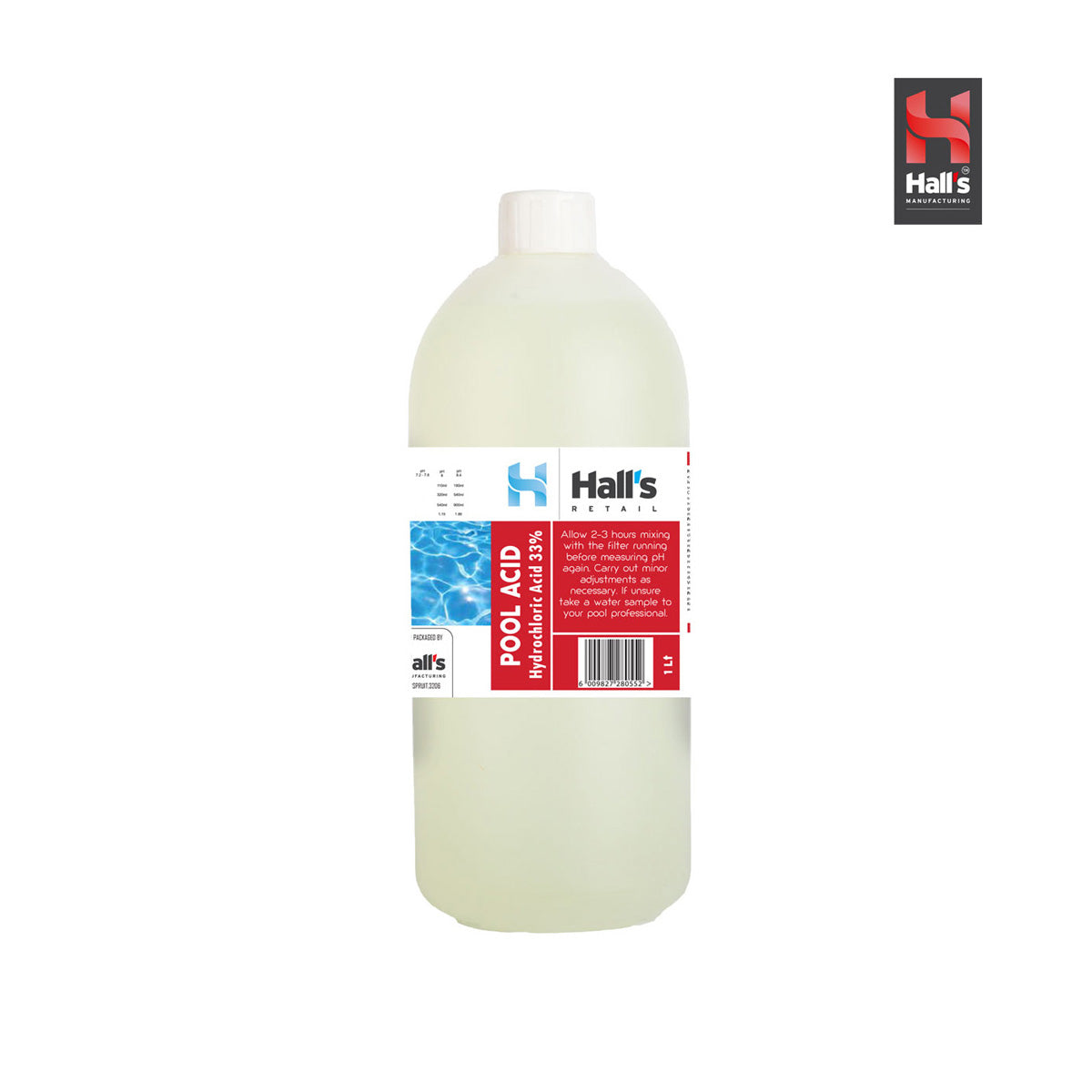 Pool Acid (33% Hcl Acid)