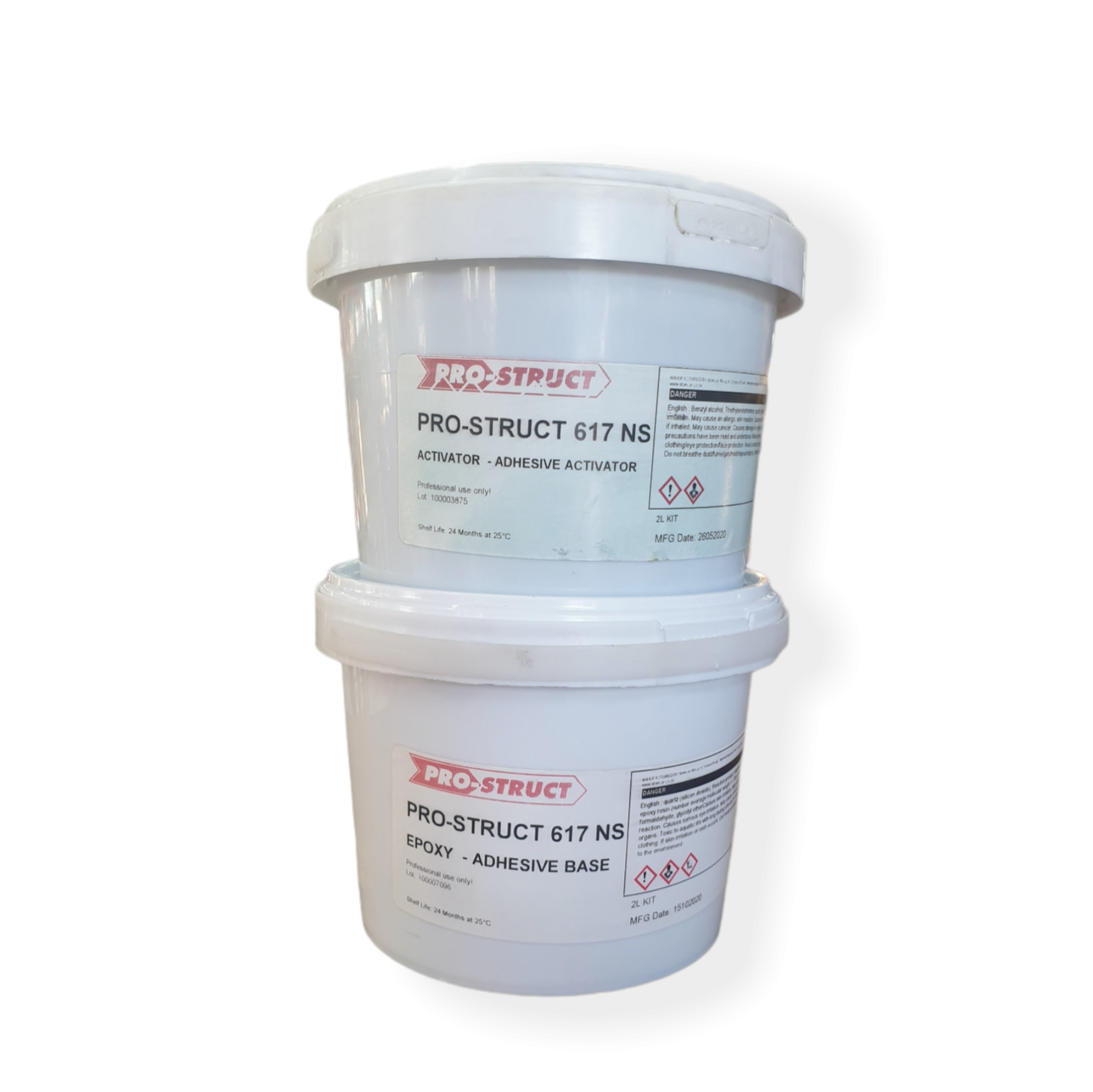 Prostruct 617Ns Non Slump Epoxy Grey 2L Kit – Hall's Retail